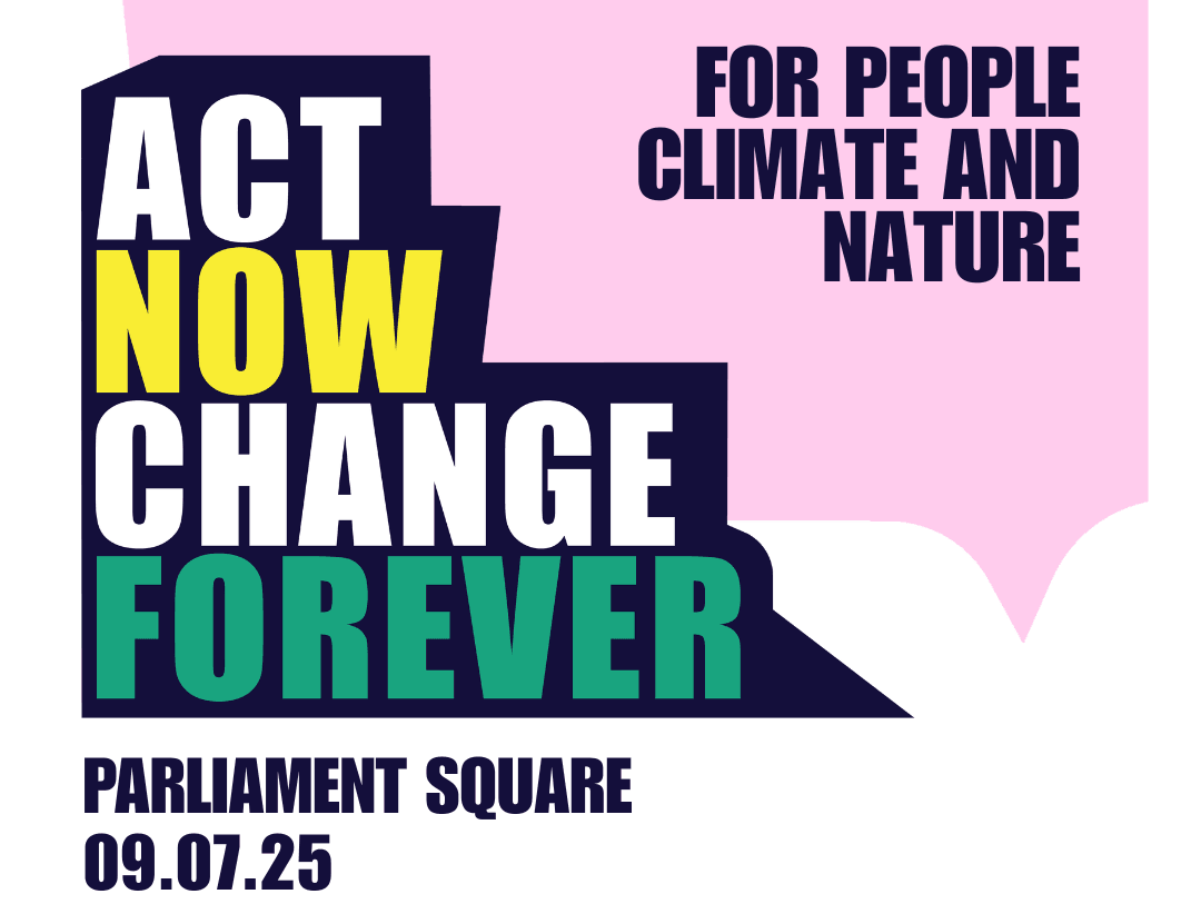 Act Now, Change Forever – Lobby of Parliament – Green Christian